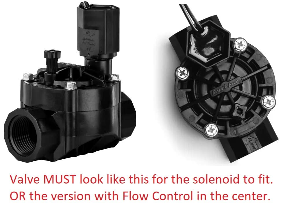 Rain Bird Replacement Solenoid ONLY for HV HVF Series Valves RPKHVSOLA2 ...