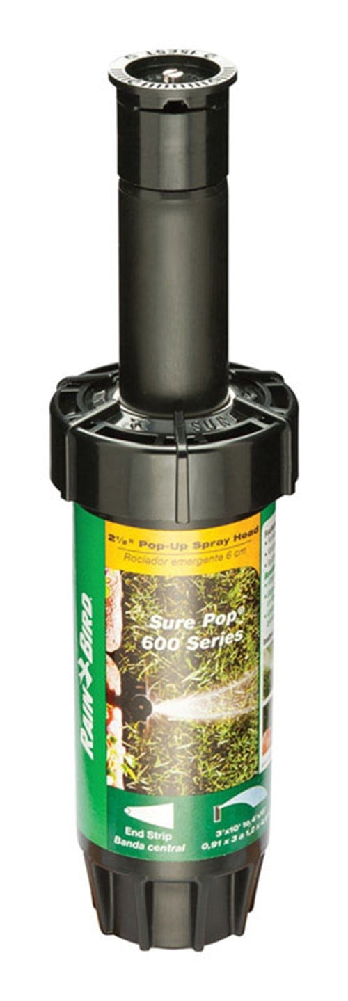 Rain Bird SP25ESTS 2 -1/2" End Strip Sure Pop Pop Up Sprinklers ...