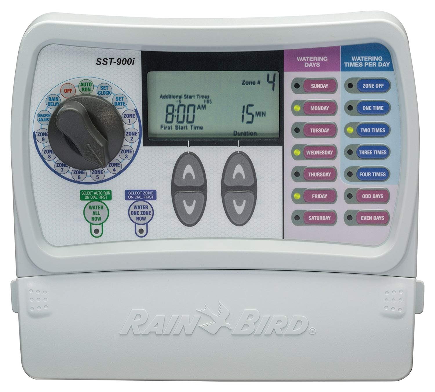 Rain Bird SST900IN 9-Zone Indoor Timer, Water Irrigation System ...