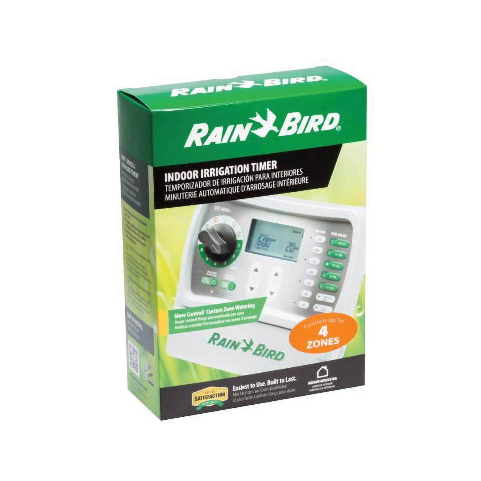 Rain Bird SST Indoor Simple Set Timer, 4 Zone, 120 V - Walmart.com