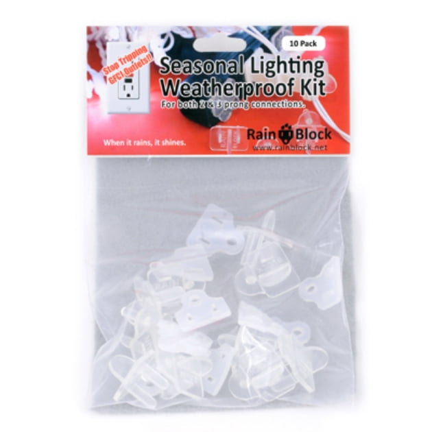 Rain Block TK-10 Seasonal Decor Weatherproof Kit, 10-Piece - Walmart.com