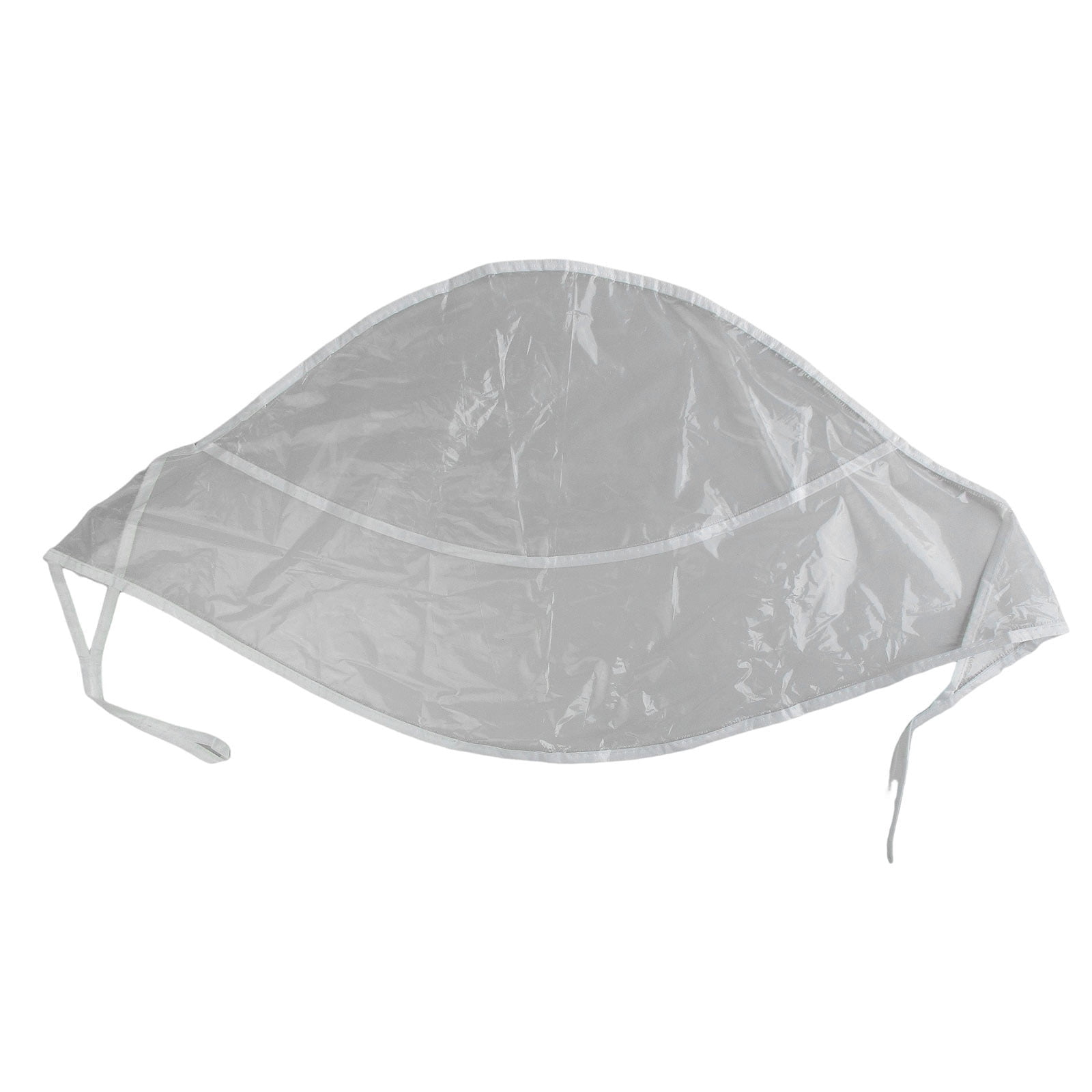 Rain Bonnet with Visor - Clear Rain Hat and Scarf to Protect Hairstyles ...