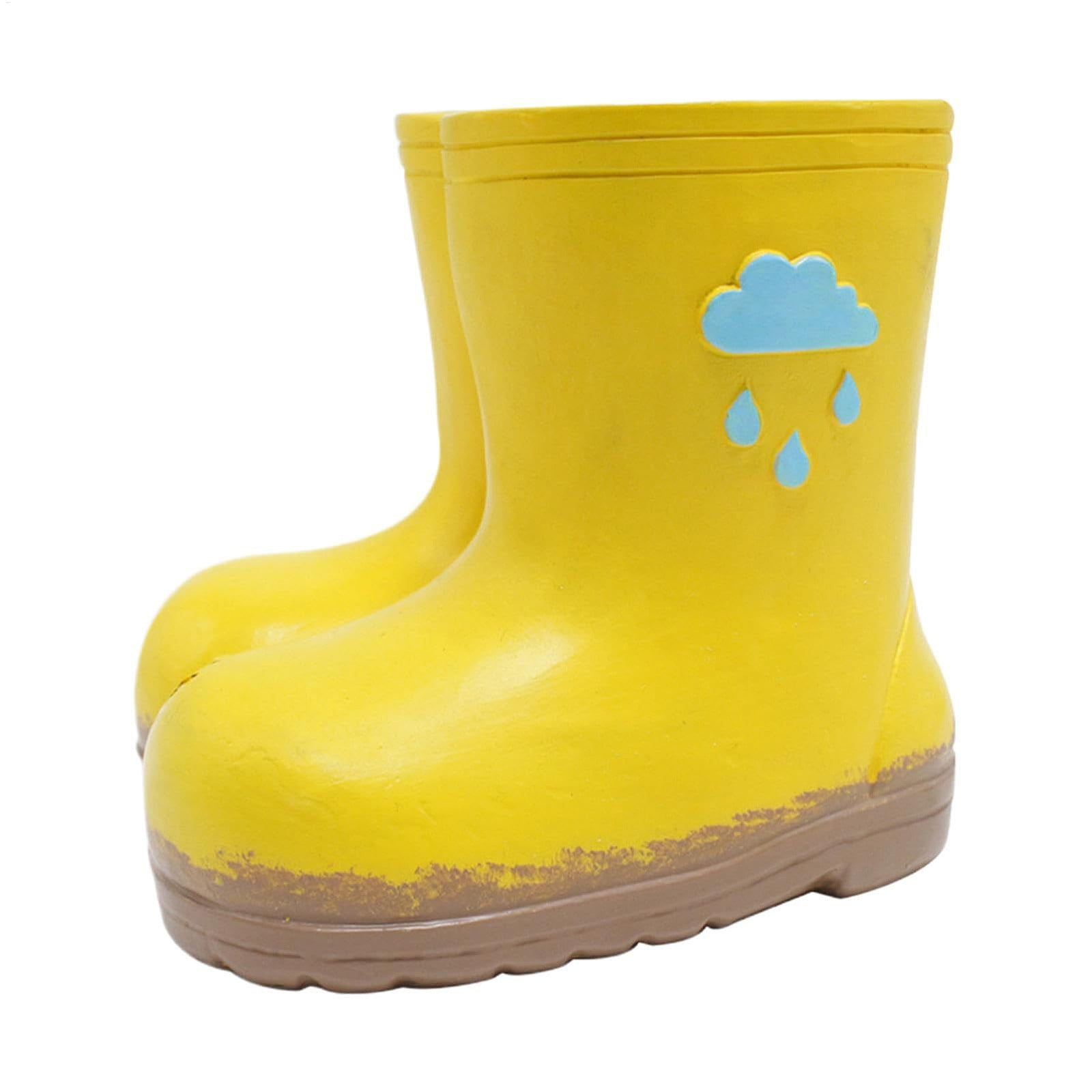 Rain Boots Flowerpot Retro Rain Boots Potted Plant Container, Outdoor ...