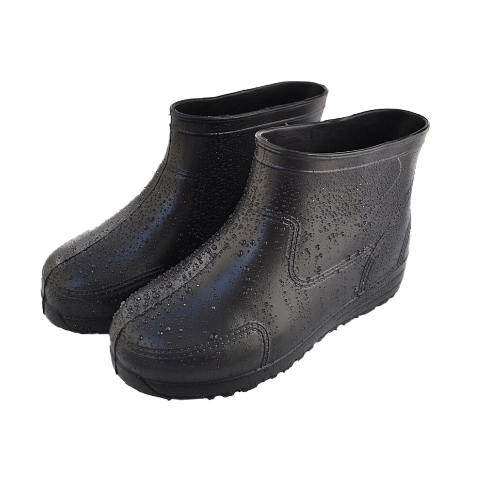 Rain Boots Shoes Women Ankle Resistant Low Canister Alkali Short Womens ...