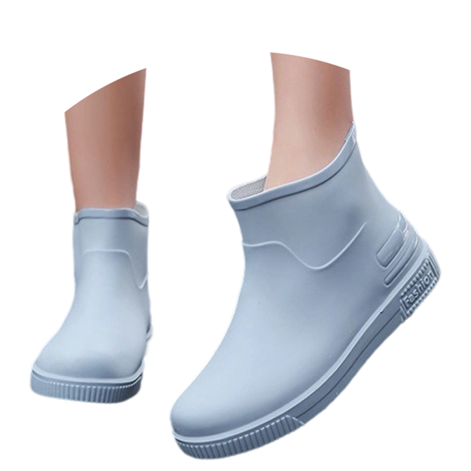 Rain Boots Women,Rain Shoes Casual Wear Year Round Comfort Flip Flop ...