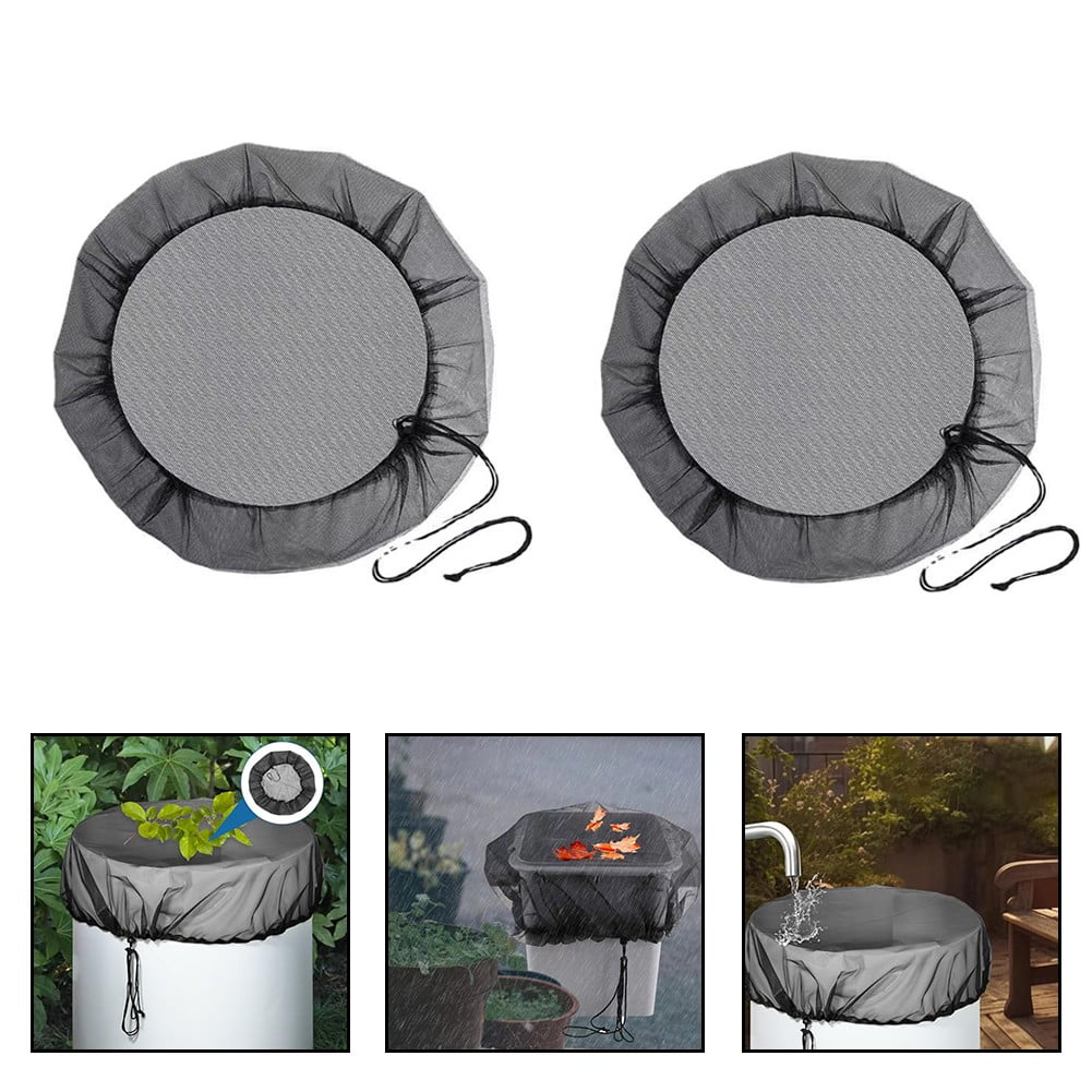 Rain Bucket Net with Cord Rain Bucket Water Bucket Cover Protection Lid ...