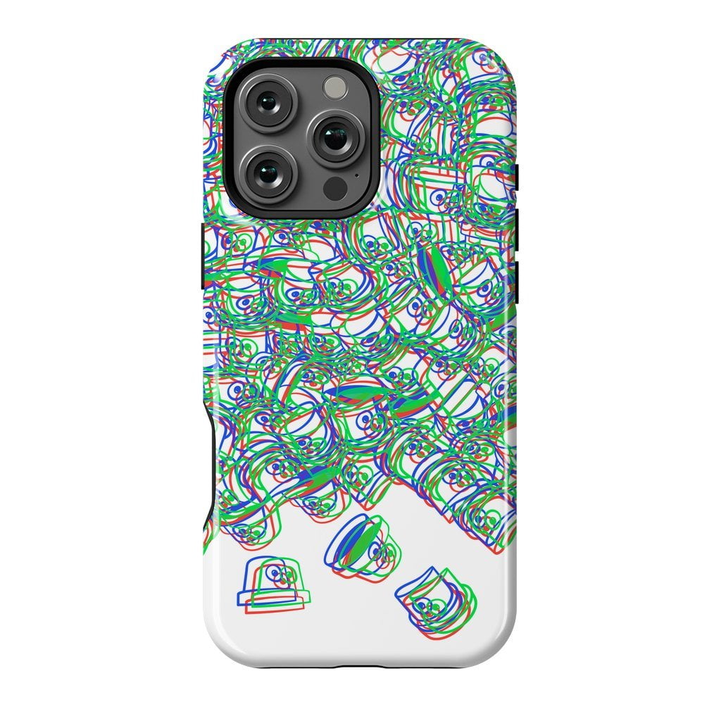 Rain Caps Cute Cartoon Illustration For iPhone 11 to 17 Pro Max ...