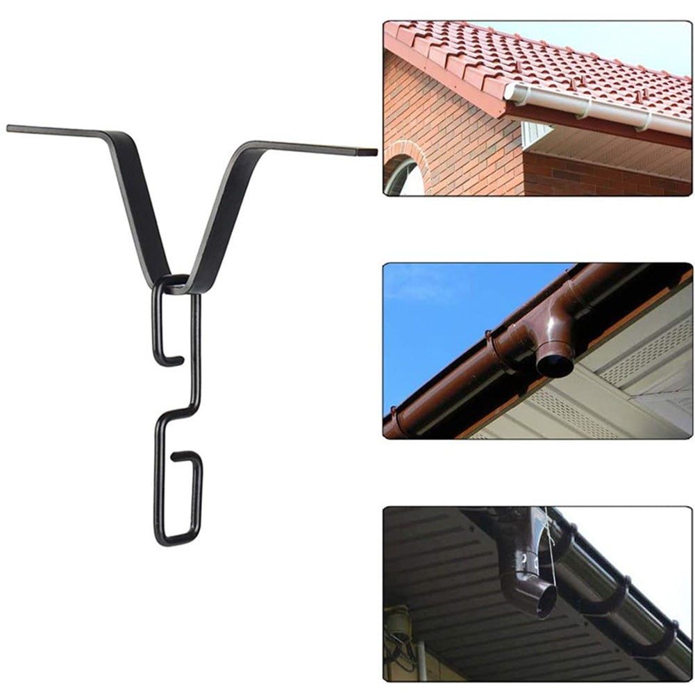 Rain Chain Gutter Adapter Chain Hook Outside Hardware V Shaped Hook ...