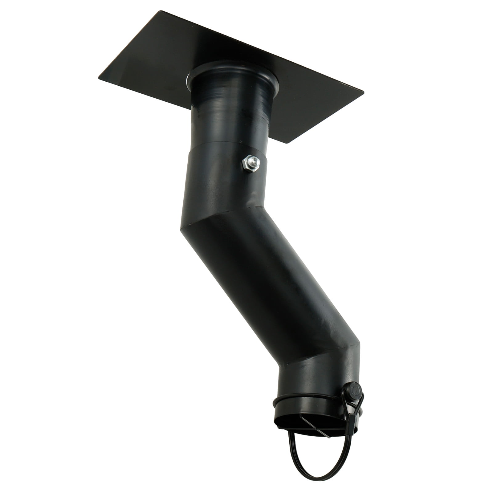 Rain Chain Gutter Adapter Kit Black Stainless Steel - Offset for Drains ...