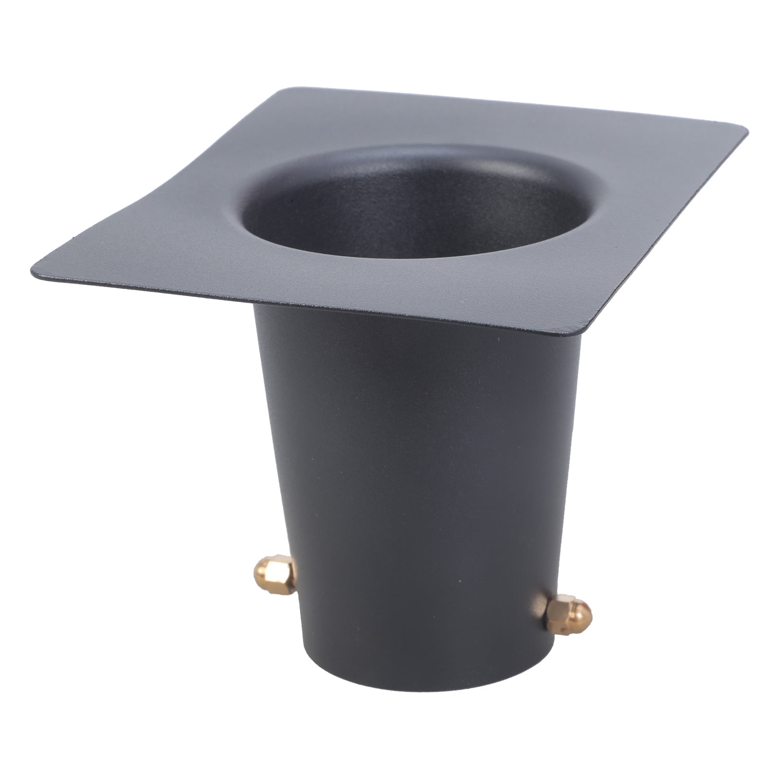 Rain Chain Gutter Adapter Rain Chain Anchoring Black Aluminum Coated ...