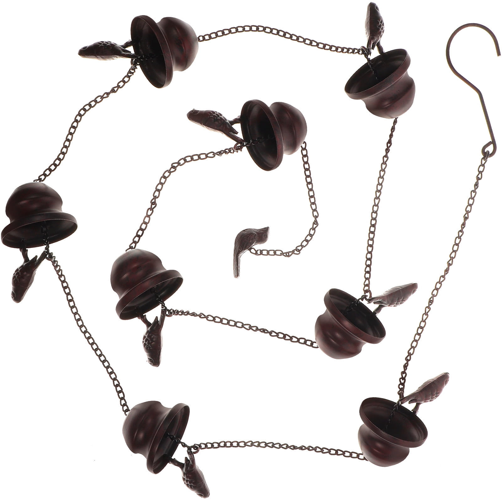 Rain Chain Retro Rain Chain Rain Loop Chain Courtyard Garden Decor Long ...