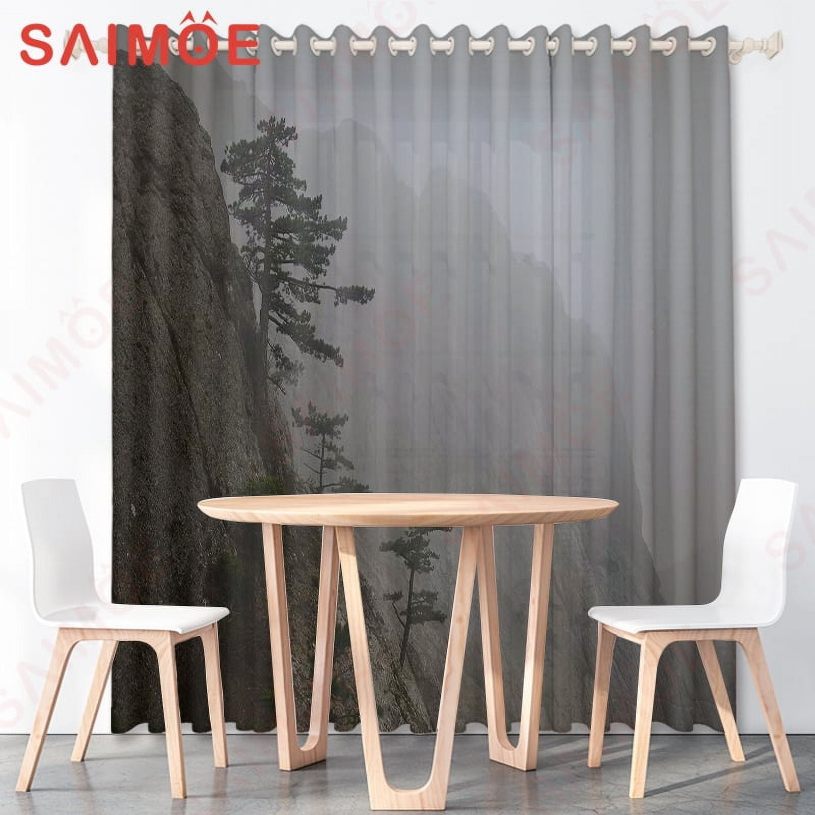 Rain Cloud Print Door Curtains Doorway Privacy Closet Curtain for ...