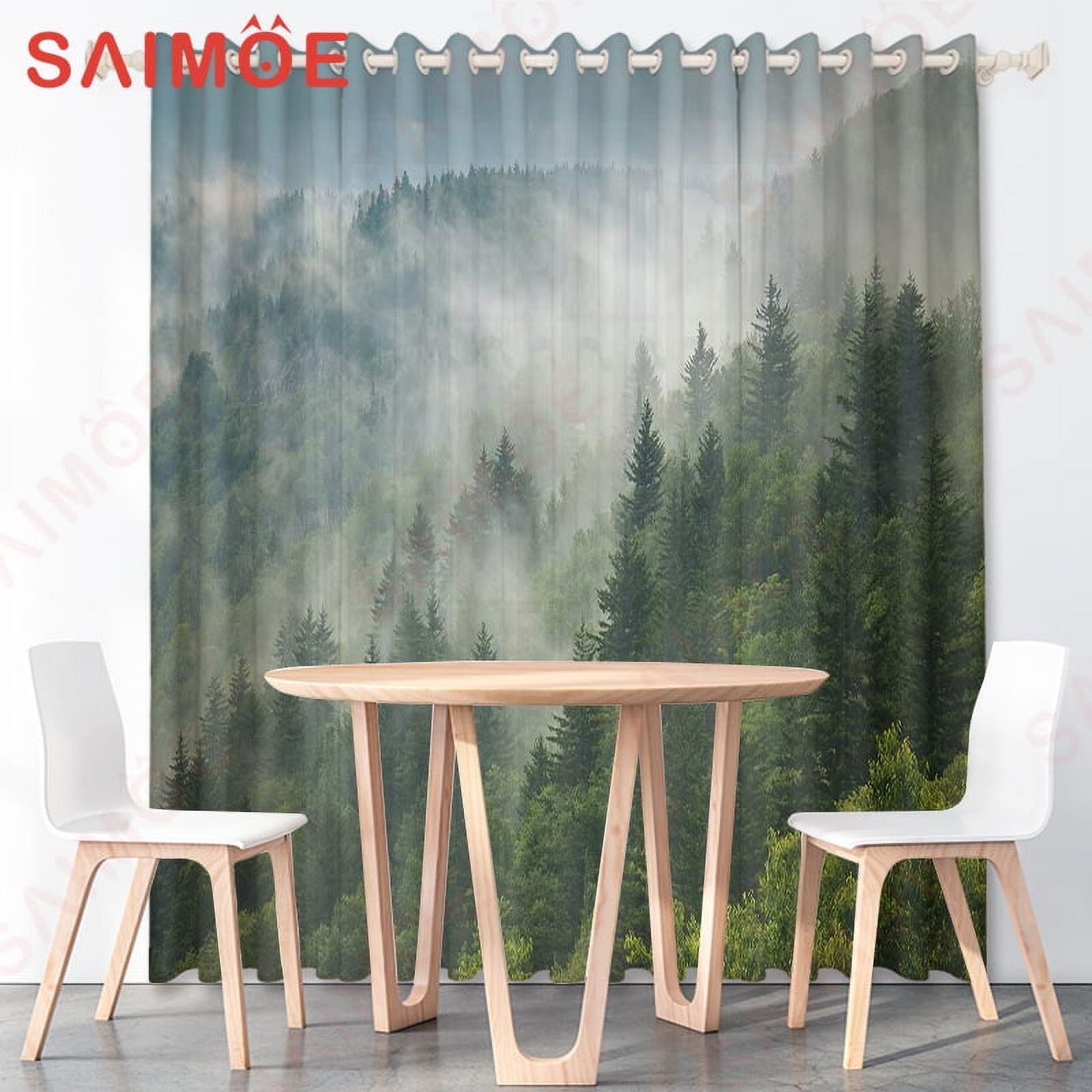 Rain Cloud Print Door Curtains Doorway Privacy Closet Curtain for ...