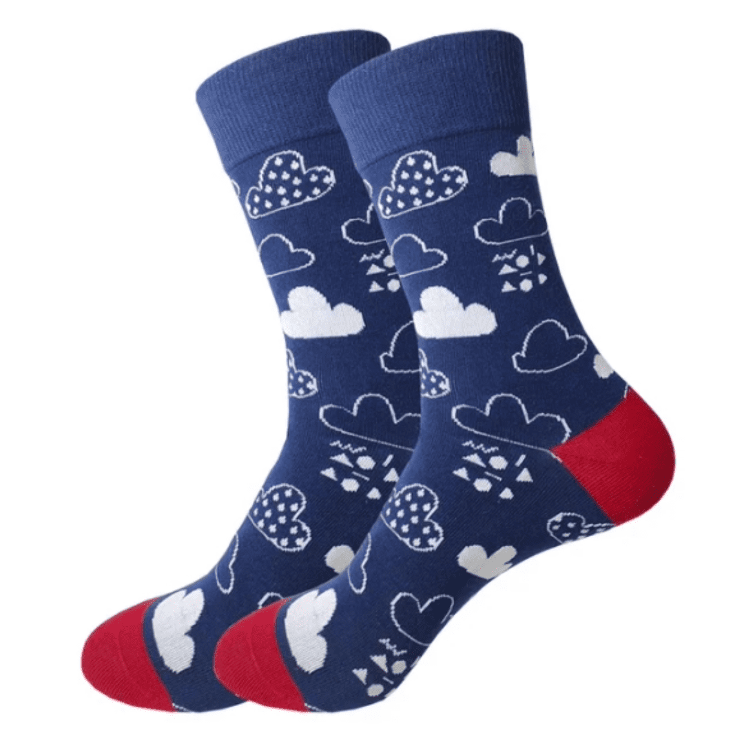 Rain Cloud Socks from the Sock Panda (Adult Medium - Women's Shoe Sizes ...