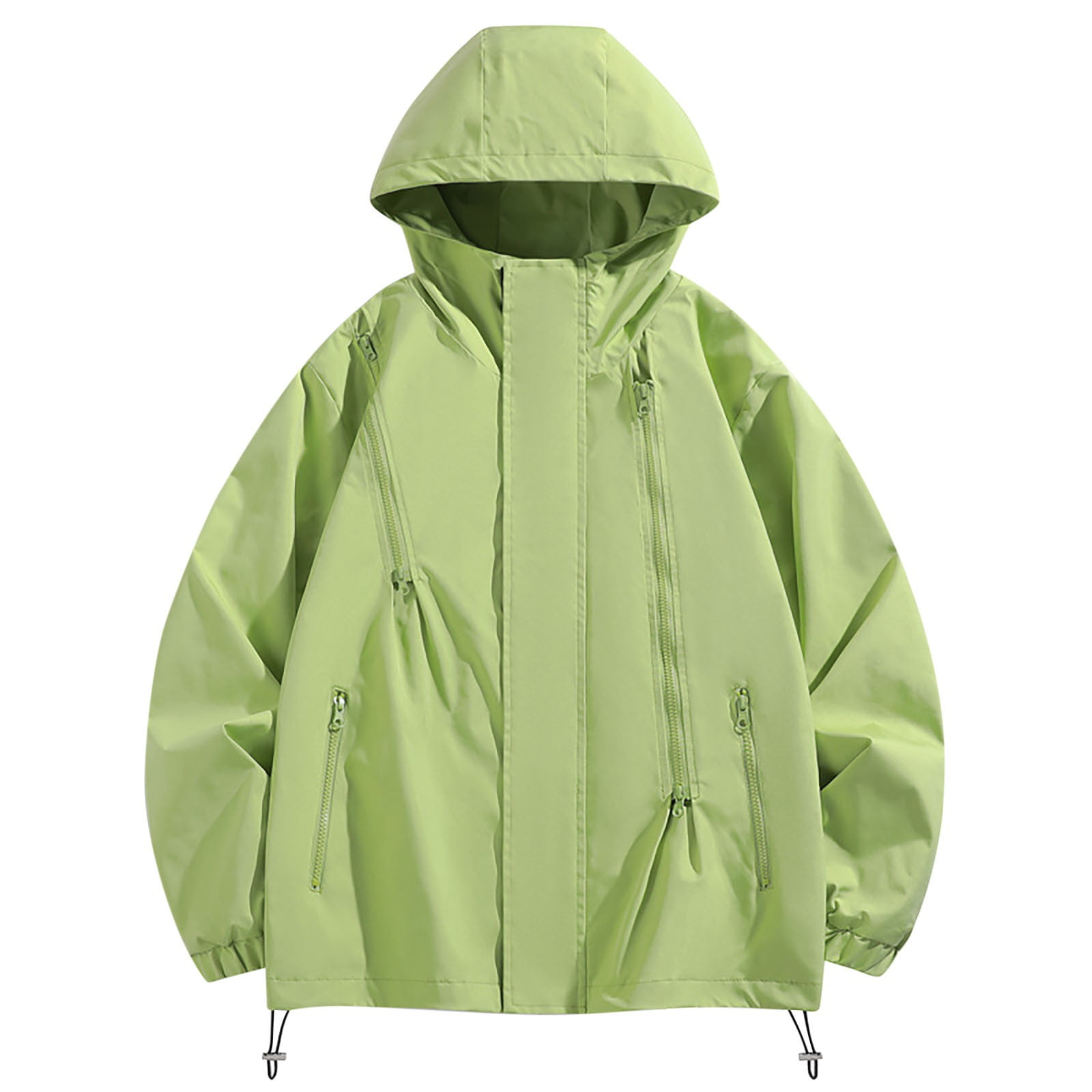 Rain Coat for Women Waterproof Long Hooded Trench Coats Lined ...