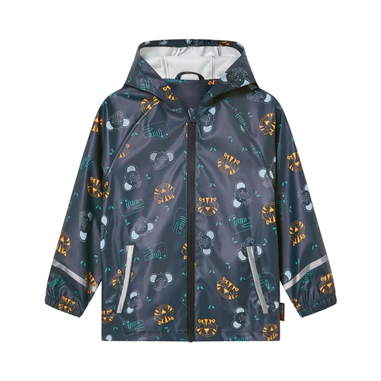 Rain Coats Boys Girls Kindergarten Kids Print Raincoats Primary School ...