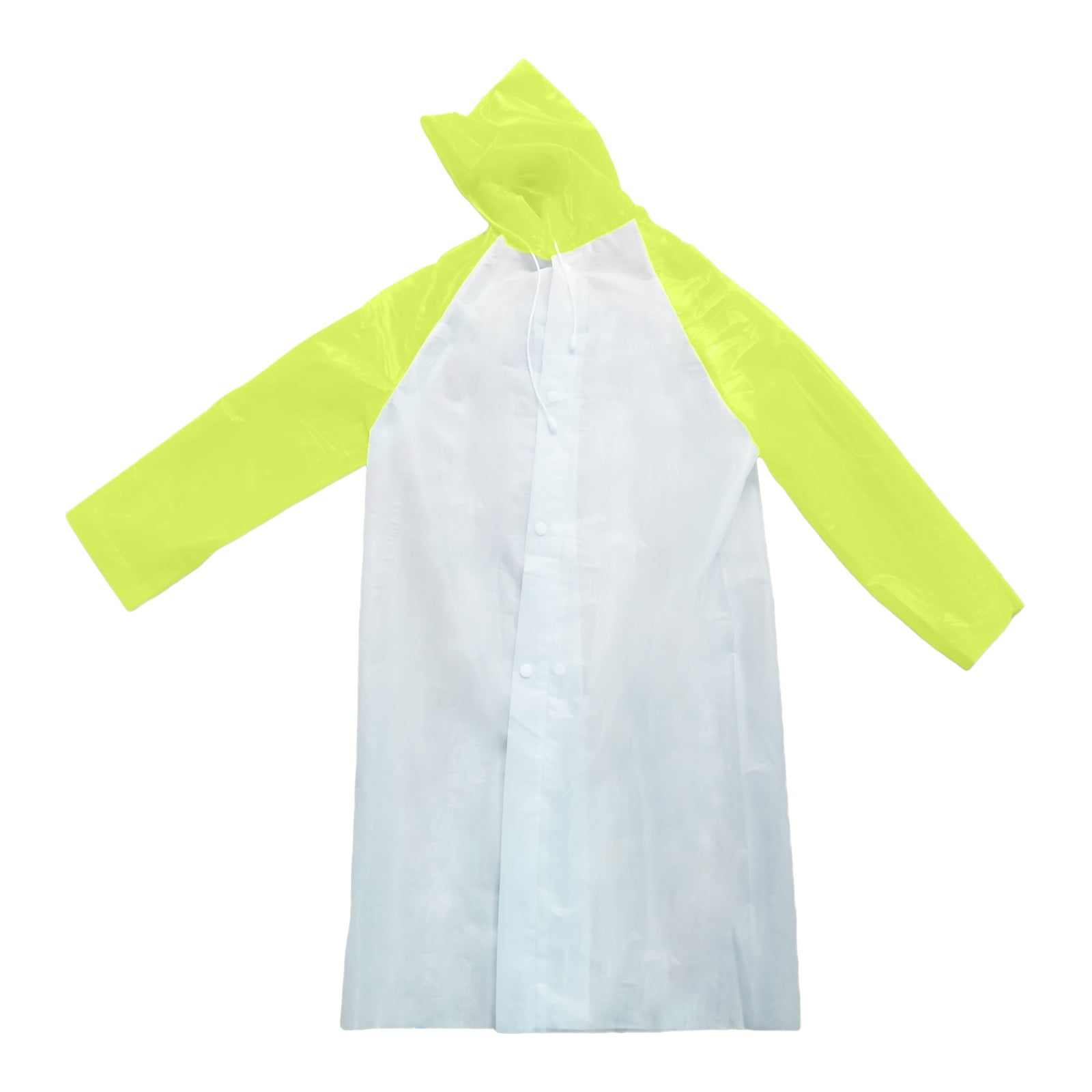 Rain Coats Children Summer Outdoor Raincoat Color Block Print Hoodie ...