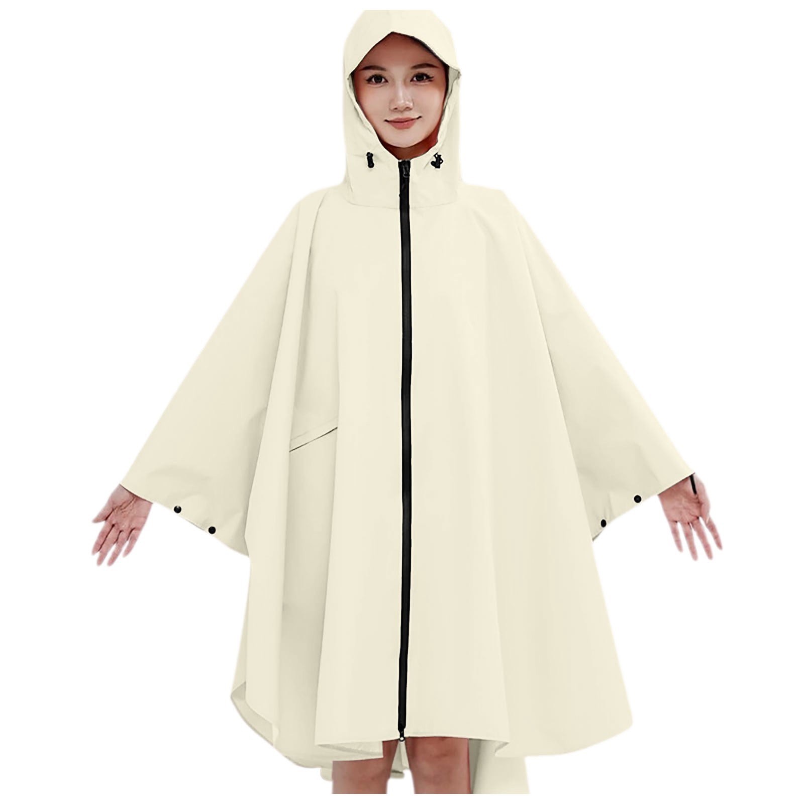Rain Coats with Hood Windproof Rain Ideal Commuting School Use Compact ...