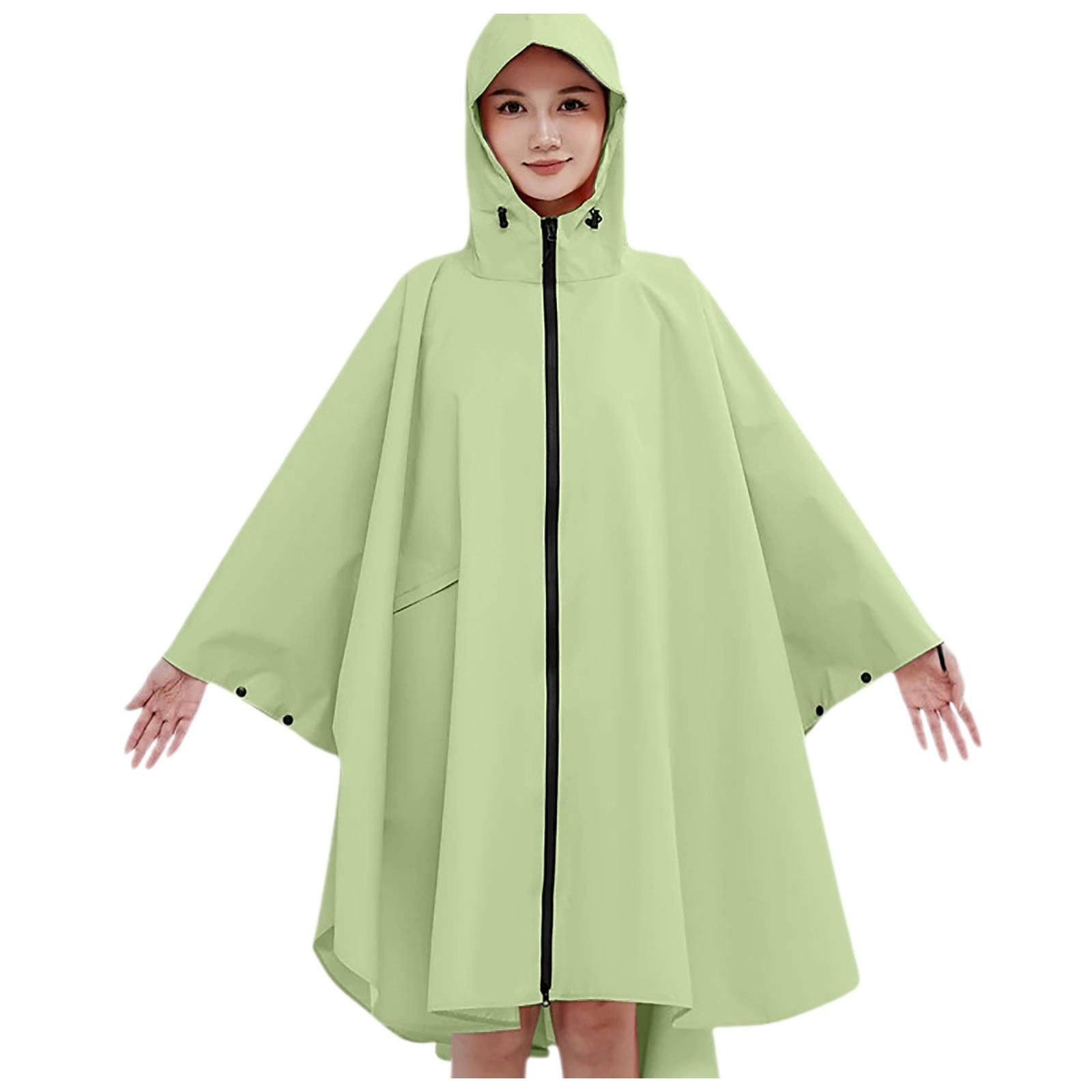Rain Coats with Hood Windproof Rain Ideal Commuting School Use Compact ...