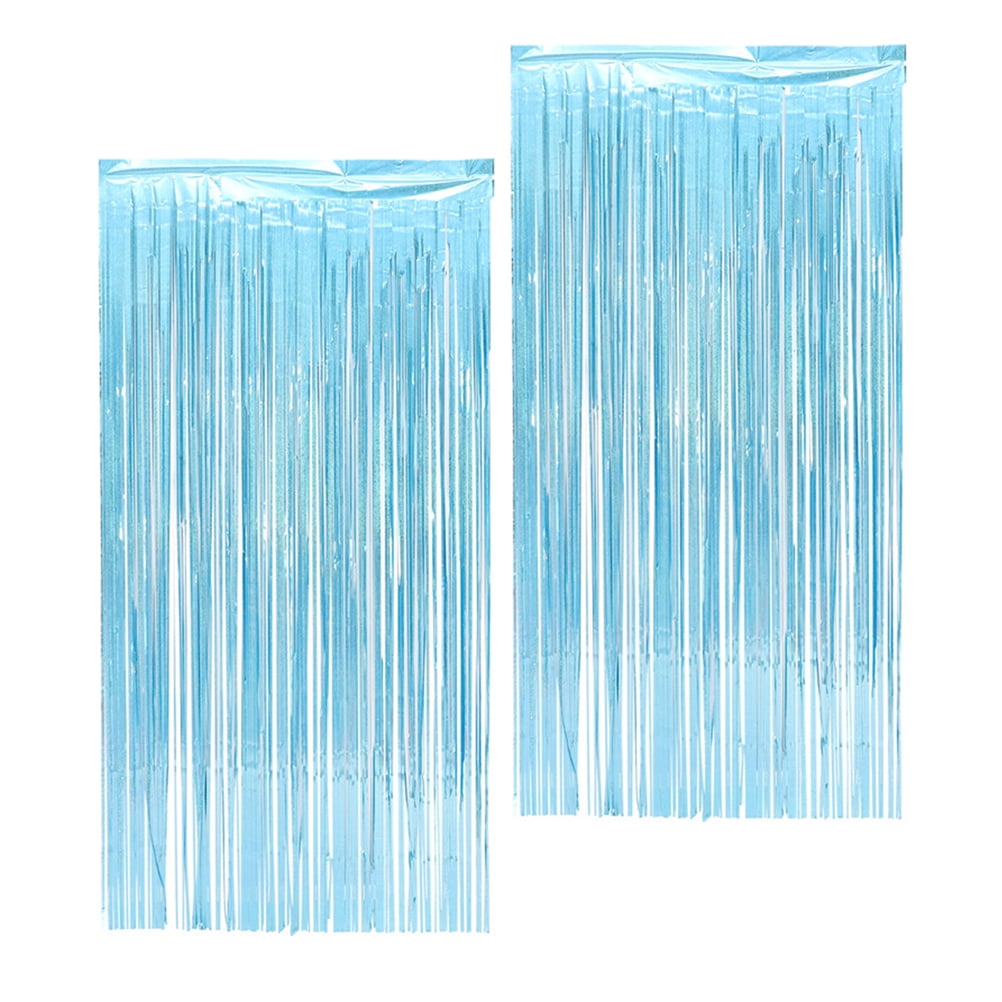 Rain Curtain 2 Pcs Venue Setting Props Party Supplies Window Curtains ...