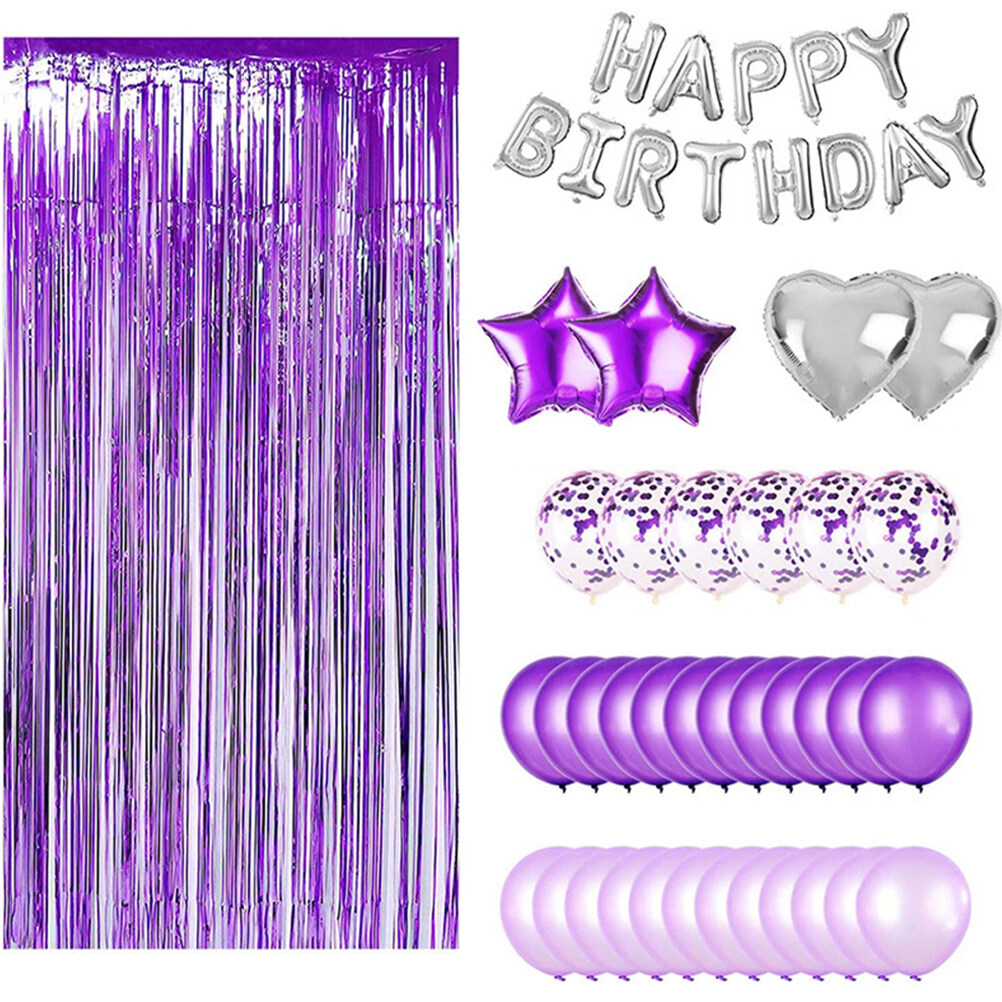 Purple Rain Party Decorations