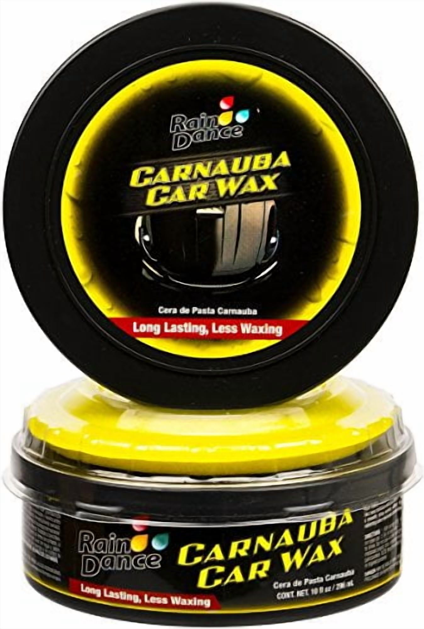 Rain Dance Carnauba Car Wax - 10 Fl Oz - Smoothens Fine Scratches ...