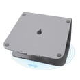 Rain Design M-Stand 360 Laptop Stand with Swivel, Space Gray - Walmart.com