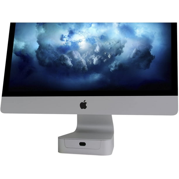 Rain Design mBase 27" iMac Stand, Space gray, Gray - Walmart Business ...