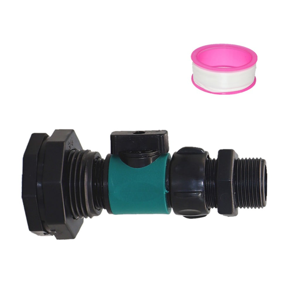 Rain Diverter Kit Water Spigot 3/4 PVC Fittings Valve Hose Faucet ...