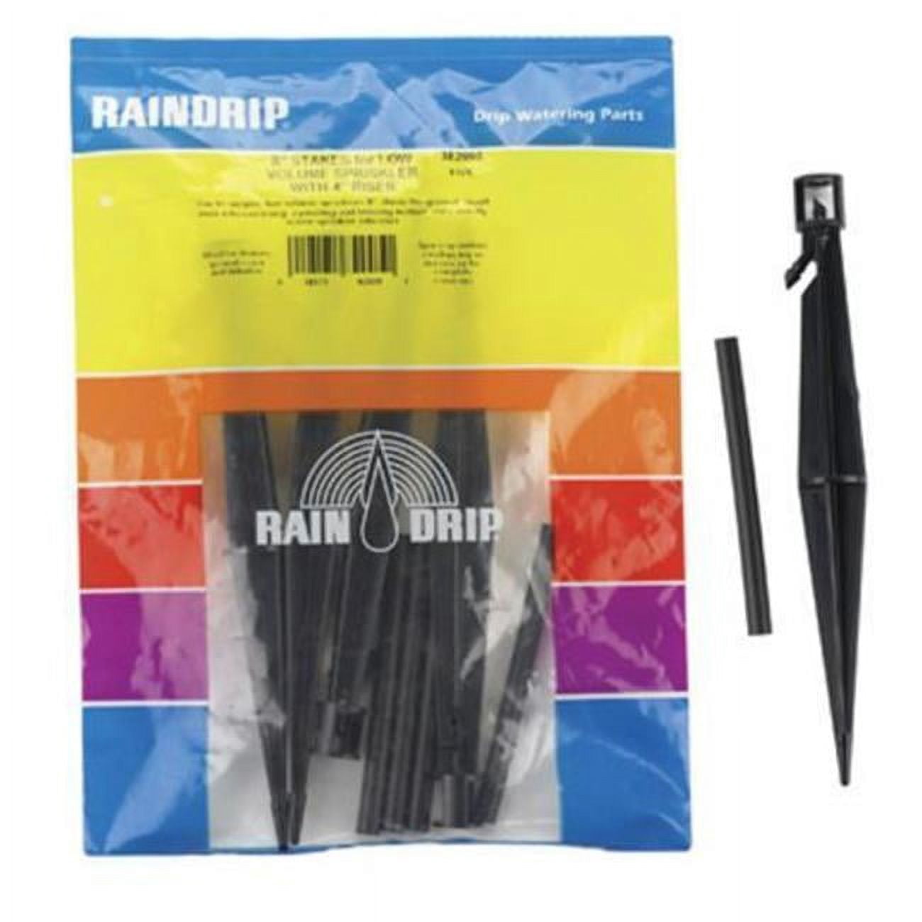 Rain Drip 4010328 8 in. Stake Support with Riser - Pack of 5 - Walmart.com