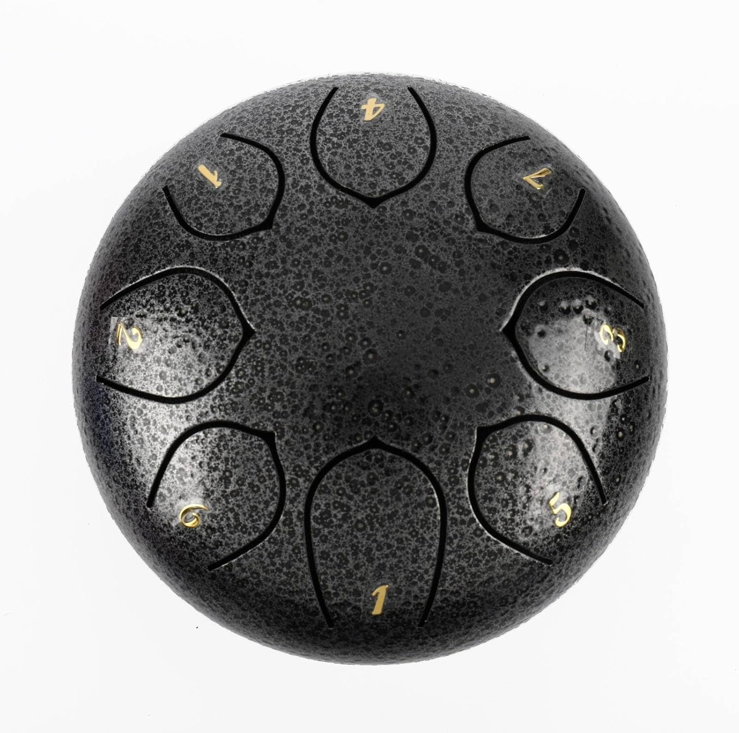 Rain Drum for Outside 8 Tone 6-Inch Chakra Rain Drum Tongue Drum Steel ...