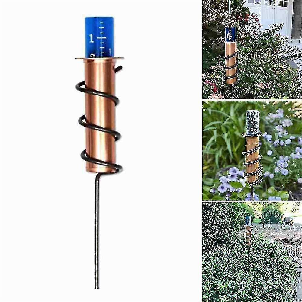 Rain Gauge Copper Accurate Floating Rain Gauge For Yard Garden ... Rain Gauge Copper Accurate Floating Rain Gauge For Yard Garden ...