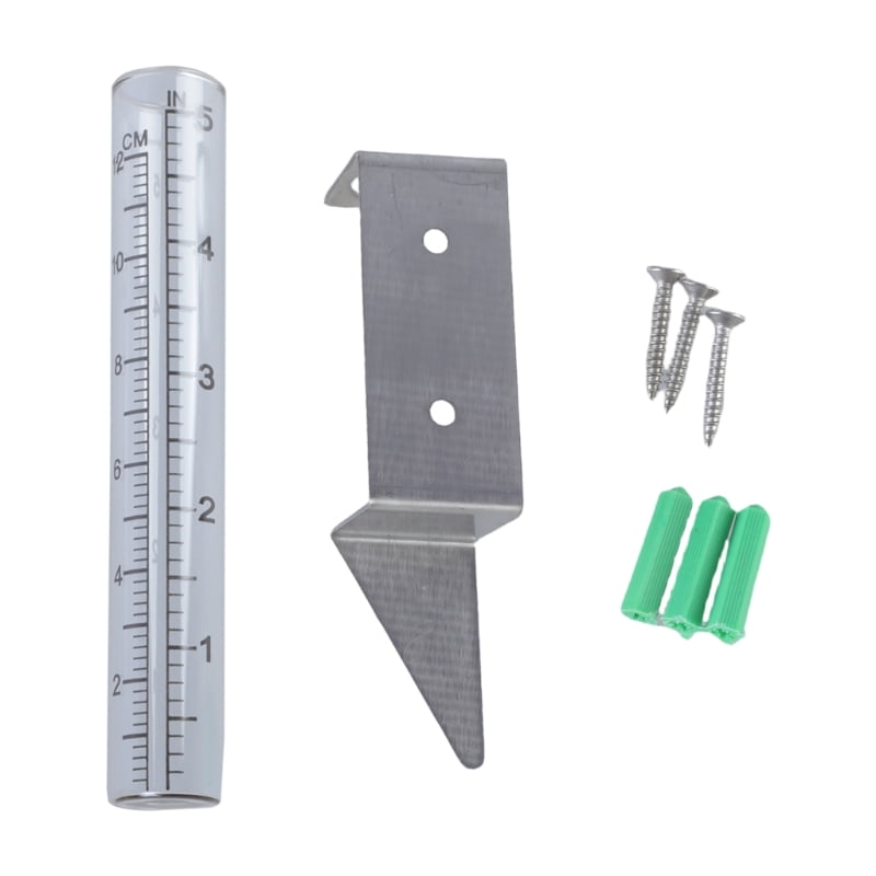 Rain Gauges set Easy Read Rain Gauges Plastic Rain Collector for ...