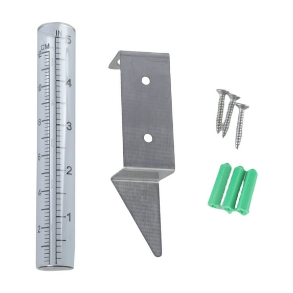 Rain Gauges set Easy Read Rain Gauges Plastic Rain Collector for ...