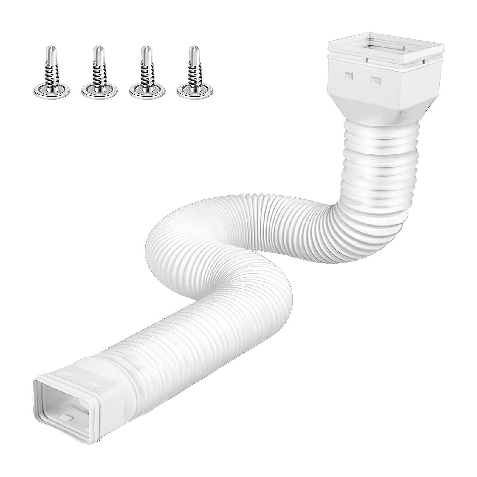 Rain Gutter Downspout Extensions, Flexible Downspout Extender for Rain ...