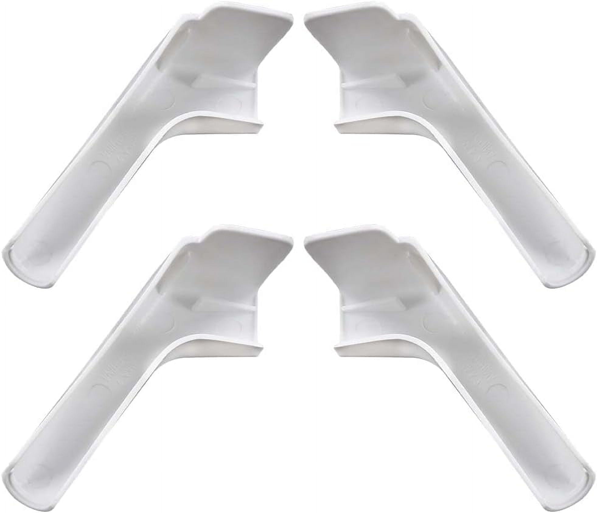 Rain Gutter Spout Long Version Trailer MH/RV White Long Gutter Spouts ...