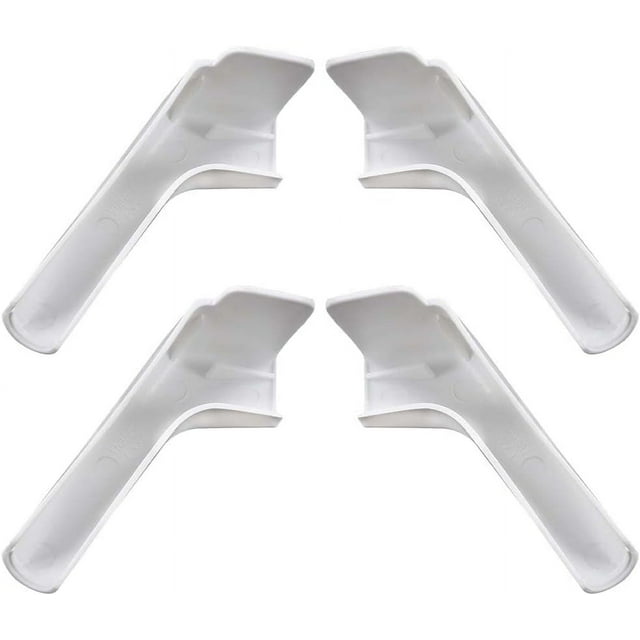 Rain Gutter Spout Long Version Trailer MH/RV White Long Gutter Spouts ...