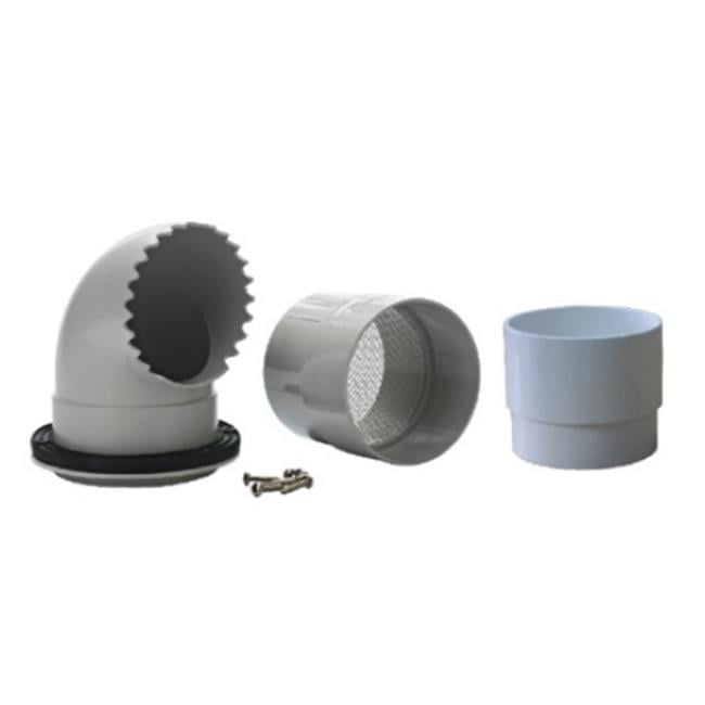 Rain Harvesting TATO98 Tank Outlet - Tank Overflow Kit - 4 in. Round ...
