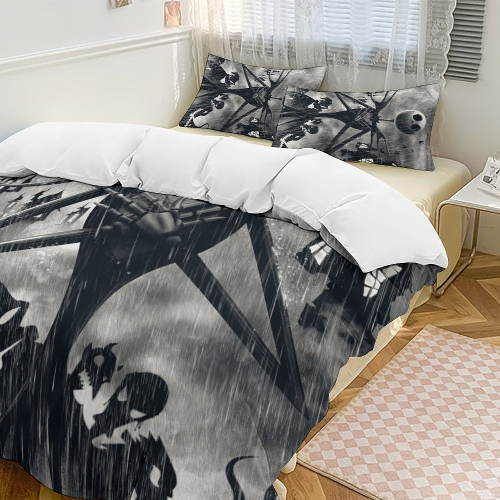 Rain Jack The Nightmare Before Christmas Comforter Set Soft 3 Pcs King ...