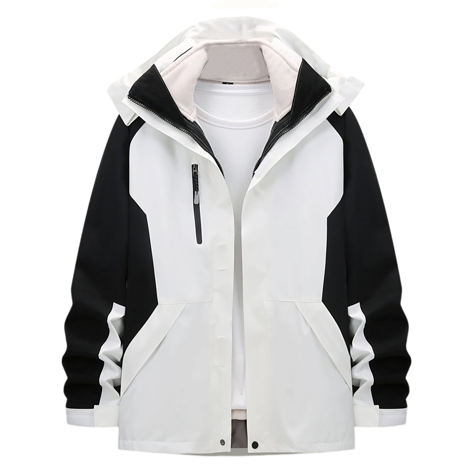 Rain Jacket Men Sevevn Hiking Jacket Waterproof Women Men In Two-Piece ...