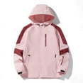 Rain Jacket Women Windproof Waterproof Trench Coat Spring Fall ...
