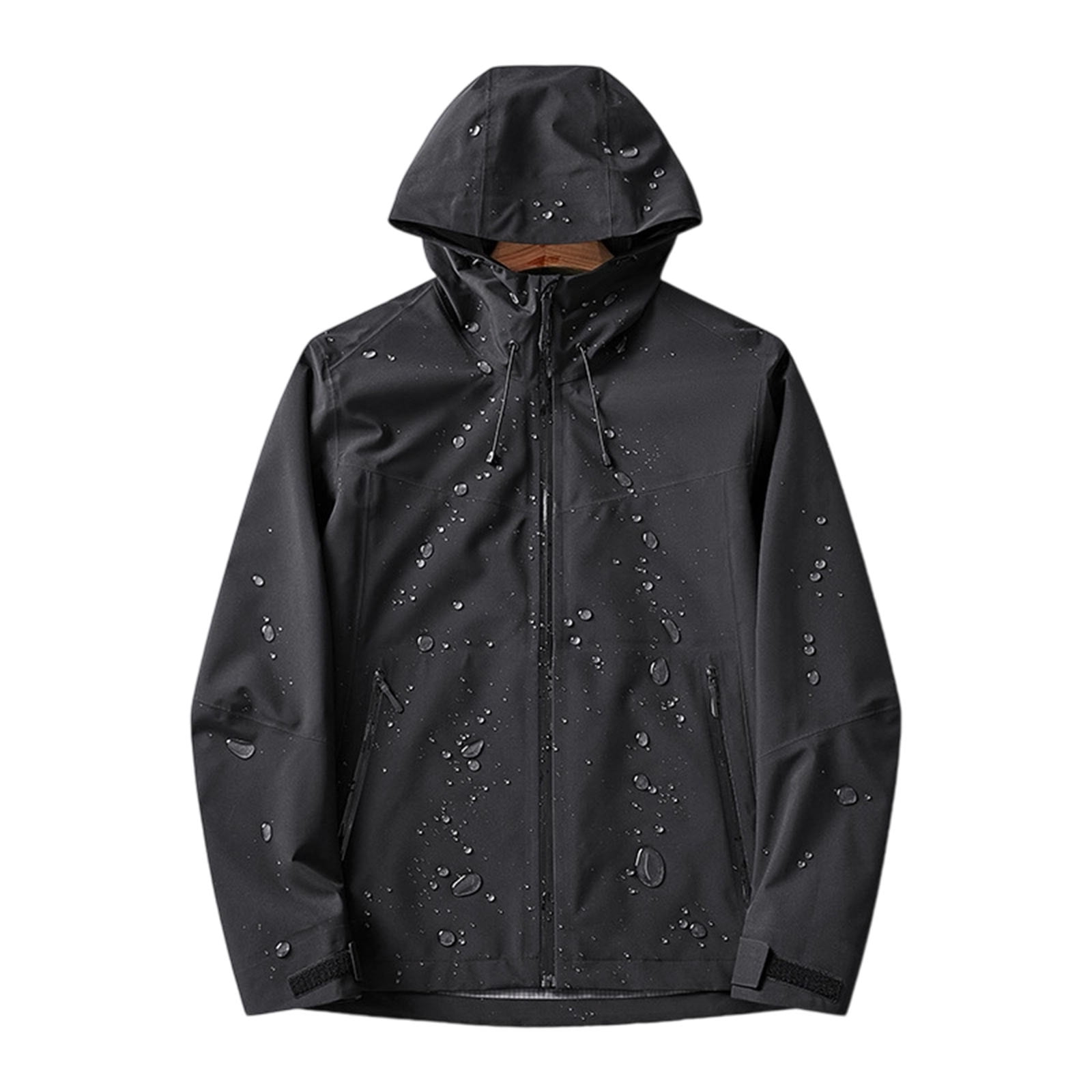 Rain Jacket for Women Loose Waterproof Lightweight Lined Rain Coat ...