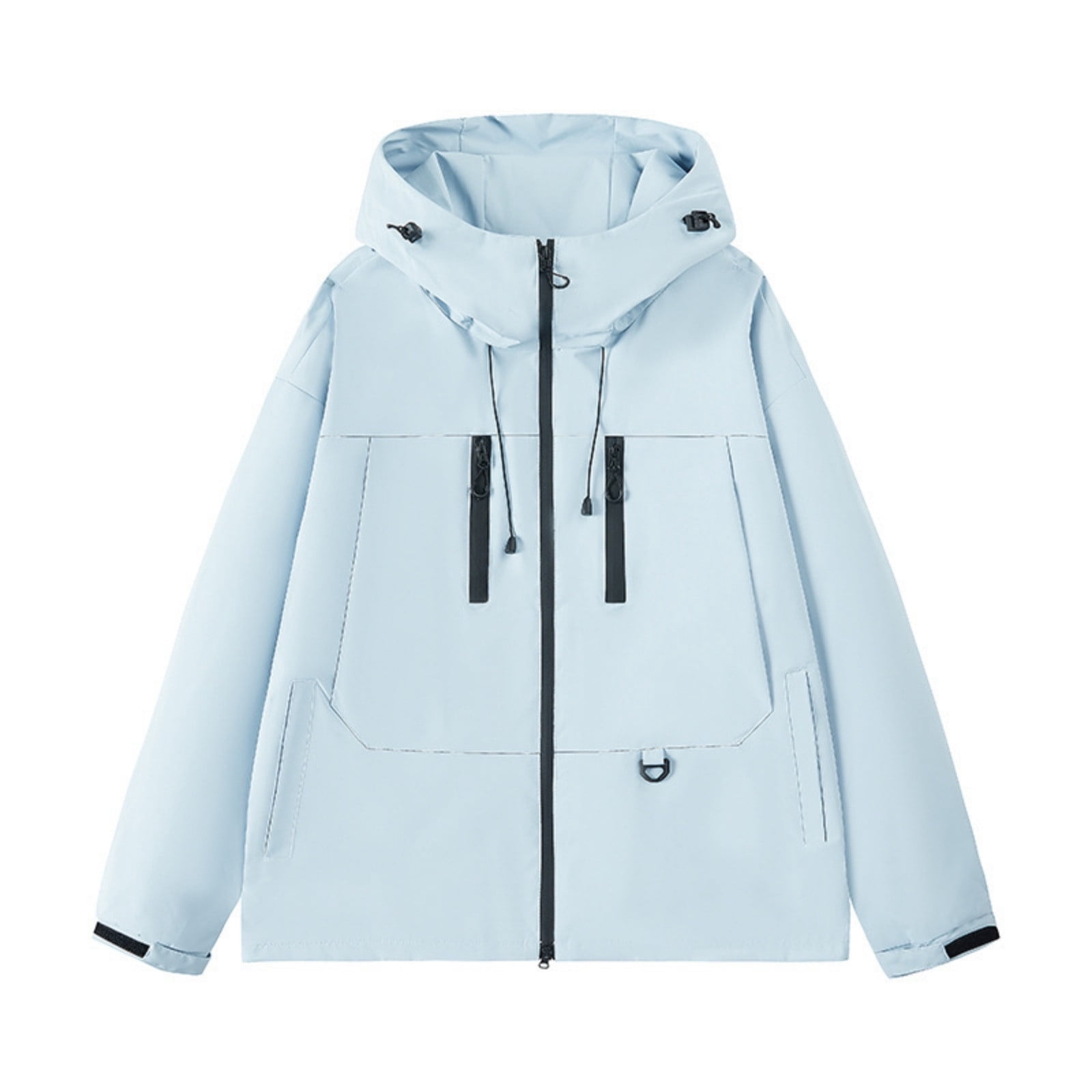Rain Jacket for men Waterproof Lightweight Rain Coat Hiking Windbreaker ...