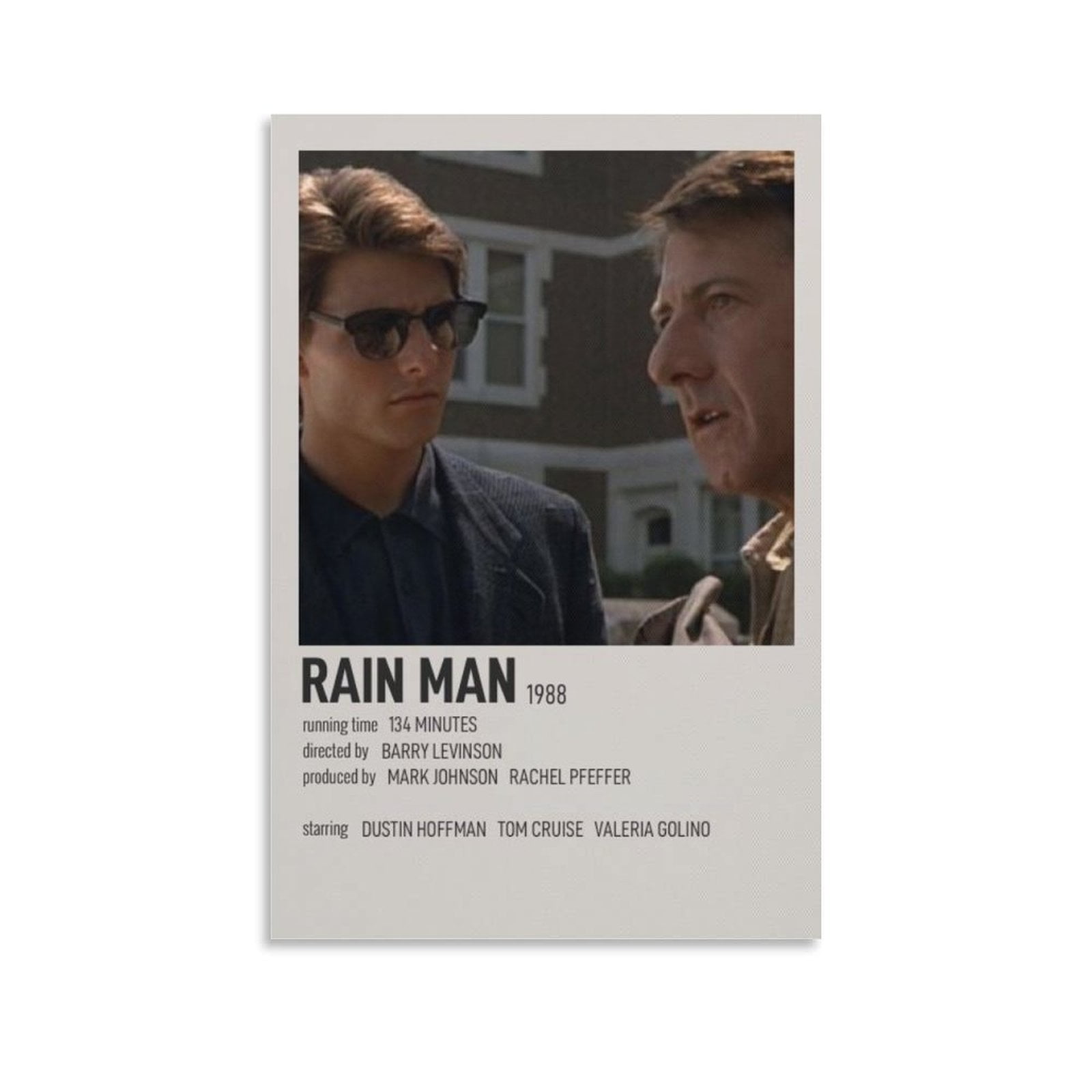 Rain Man Movie Poster (11) Gifts Canvas Painting Poster Wall Art ...