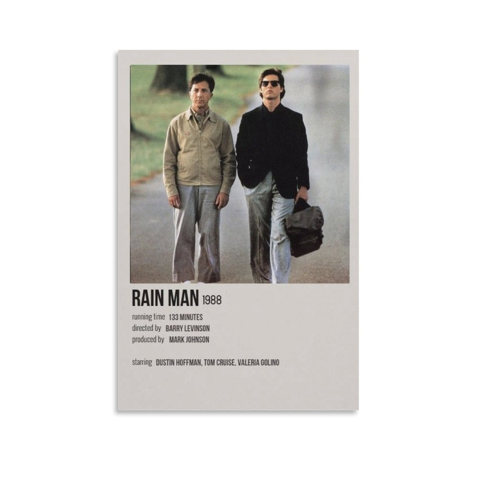 Rain Man Movie Poster (5) Room Aesthetic Poster Print Art Wall Painting ...