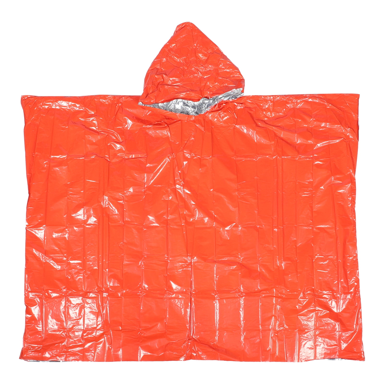 Rain Poncho for Adults Waterproof Rain Coat Emergency Rain Poncho ...