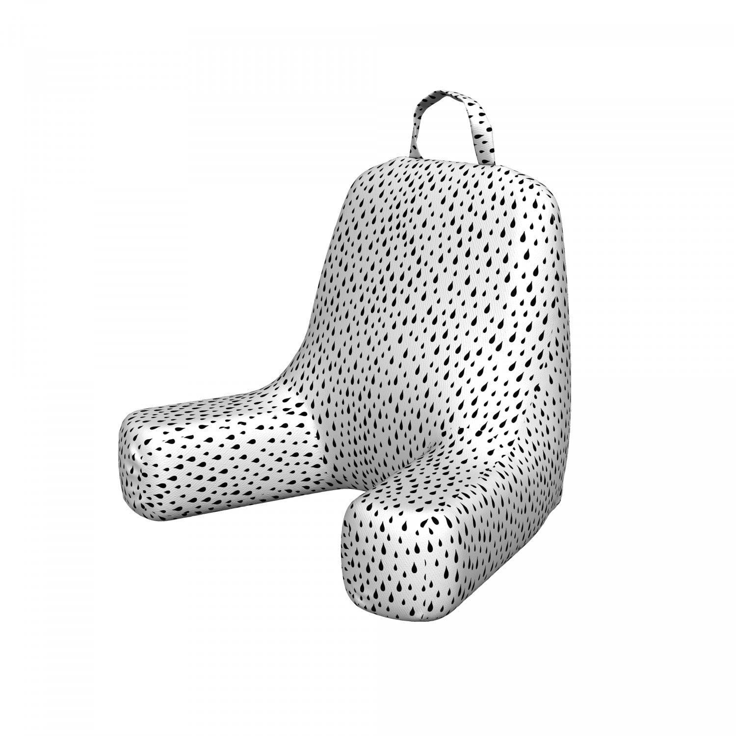 Rain Reading Pillow Cover, Water Drops Pattern in Minimalist Tones ...