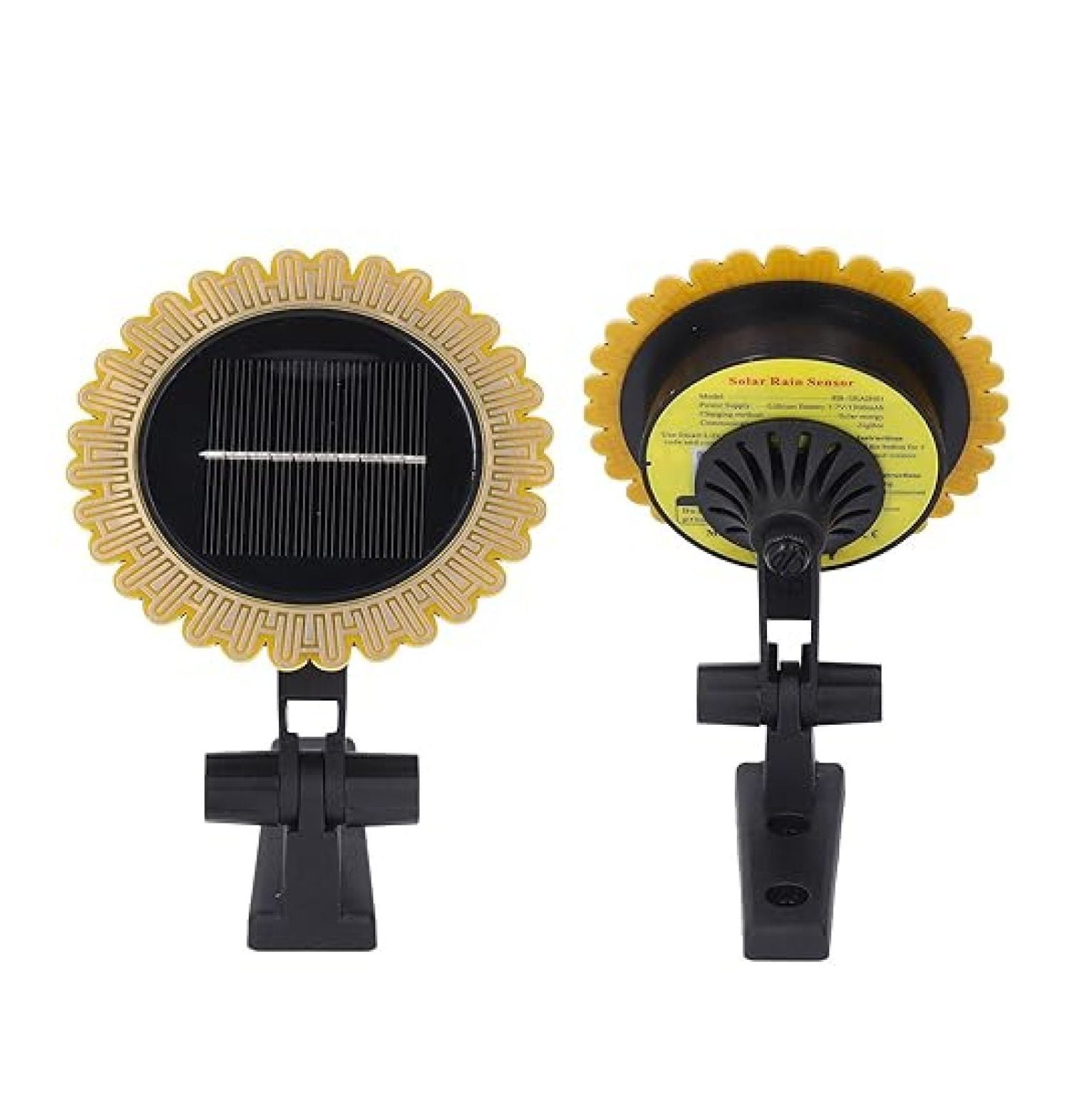 Rain Sensor, Smart Sensor with Solar Charging Water Real Time Light ...