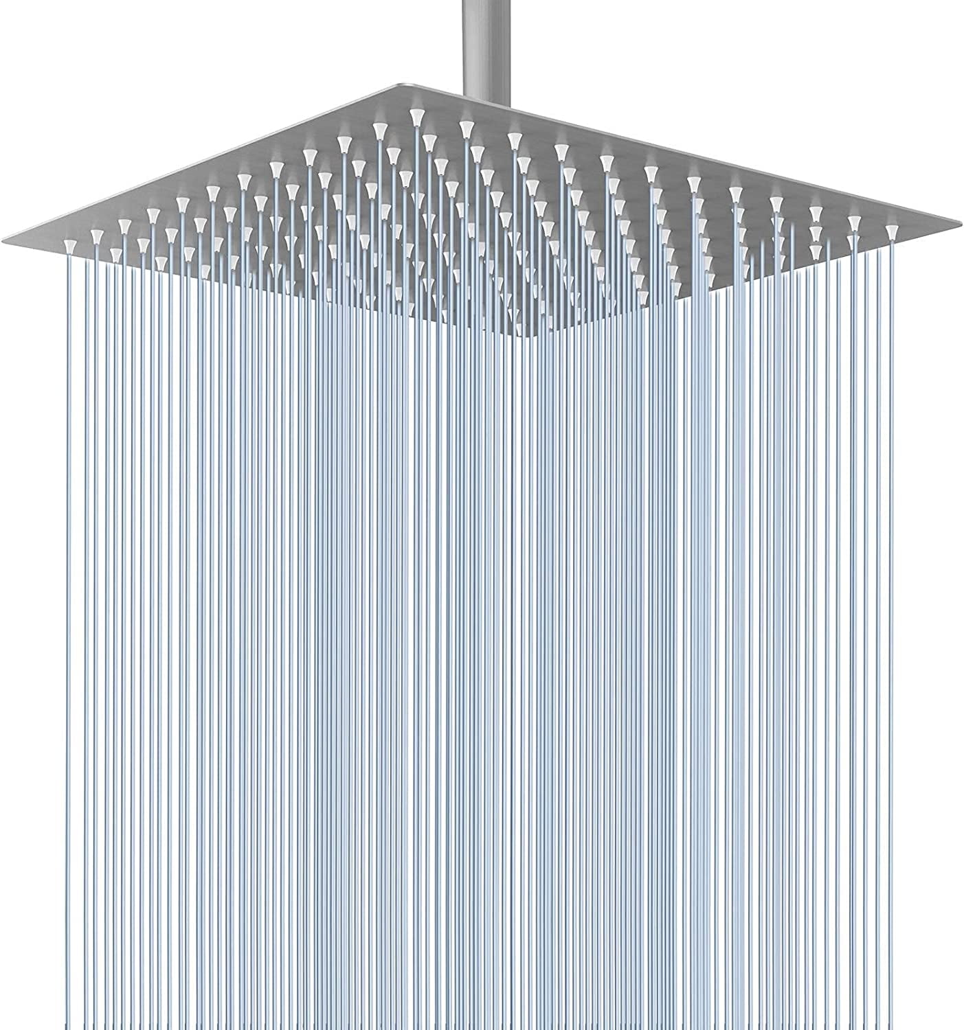 Rain Shower Head - High Flow Large Rainfall Shower Heads Made of ...