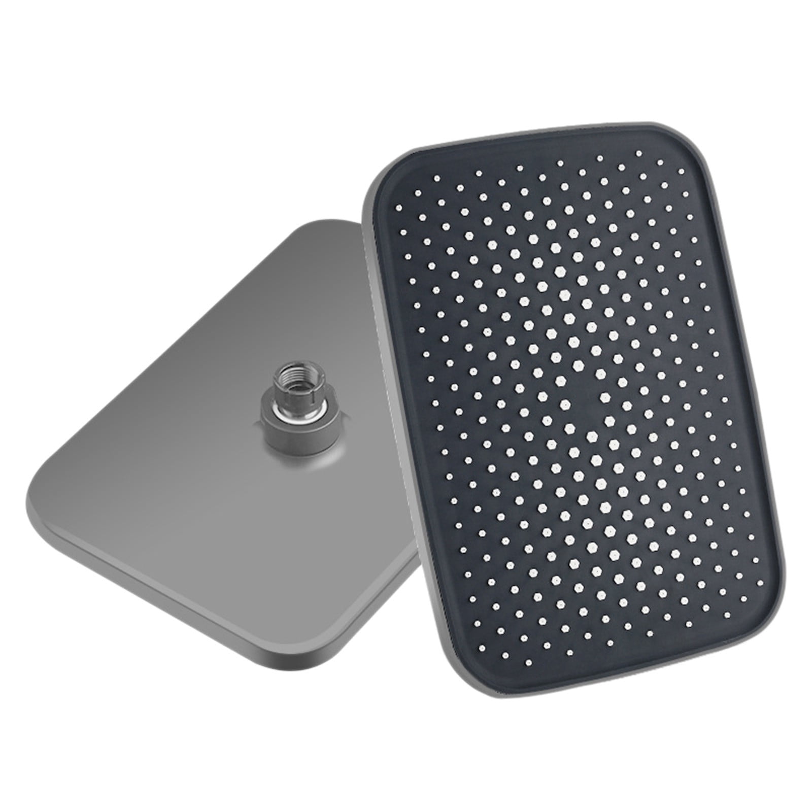 Rain Shower Head High Pressure: Luxury Large Square Rainfall Black ...